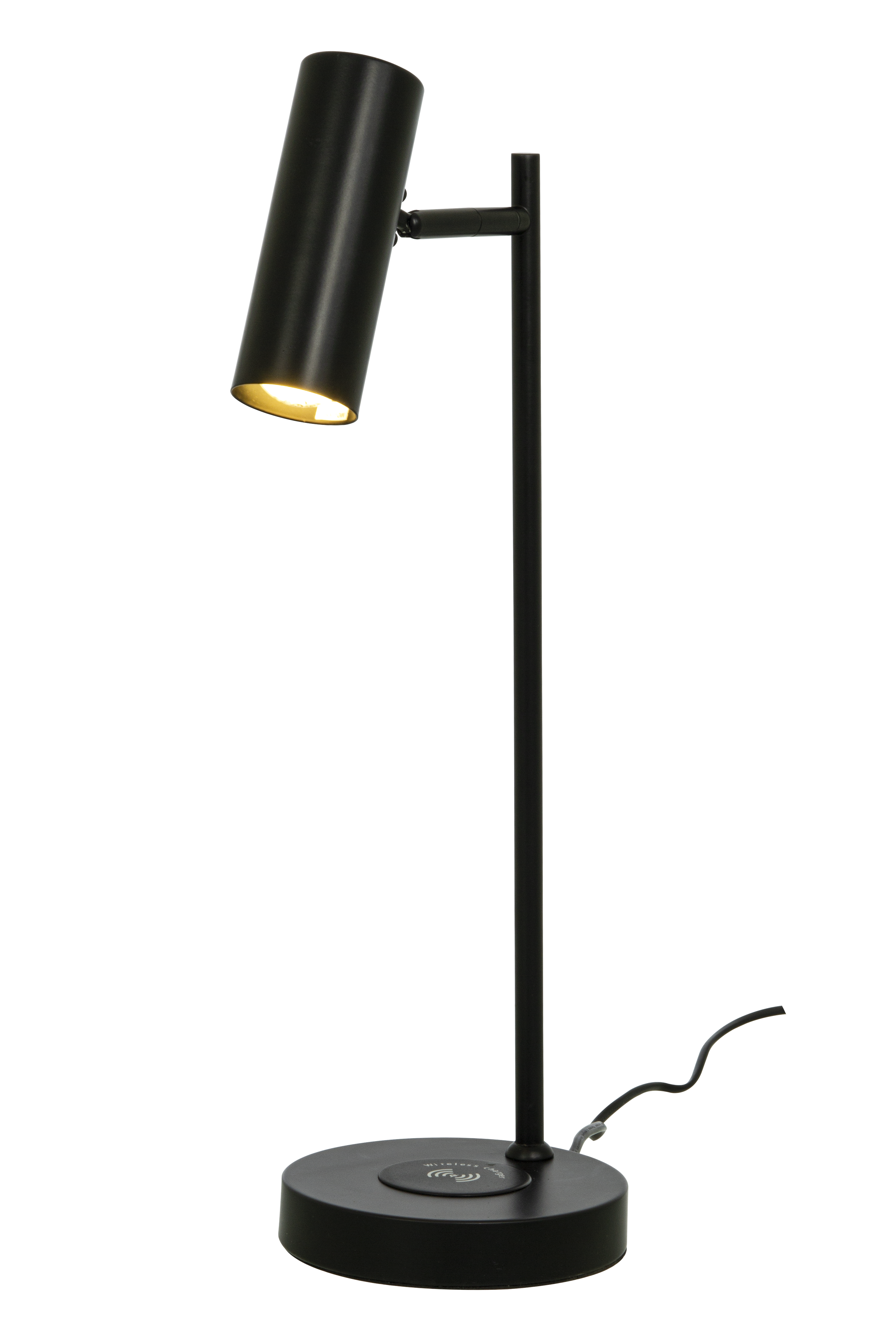 TABELA table lamp with wireless charger and USB - AnetaHome